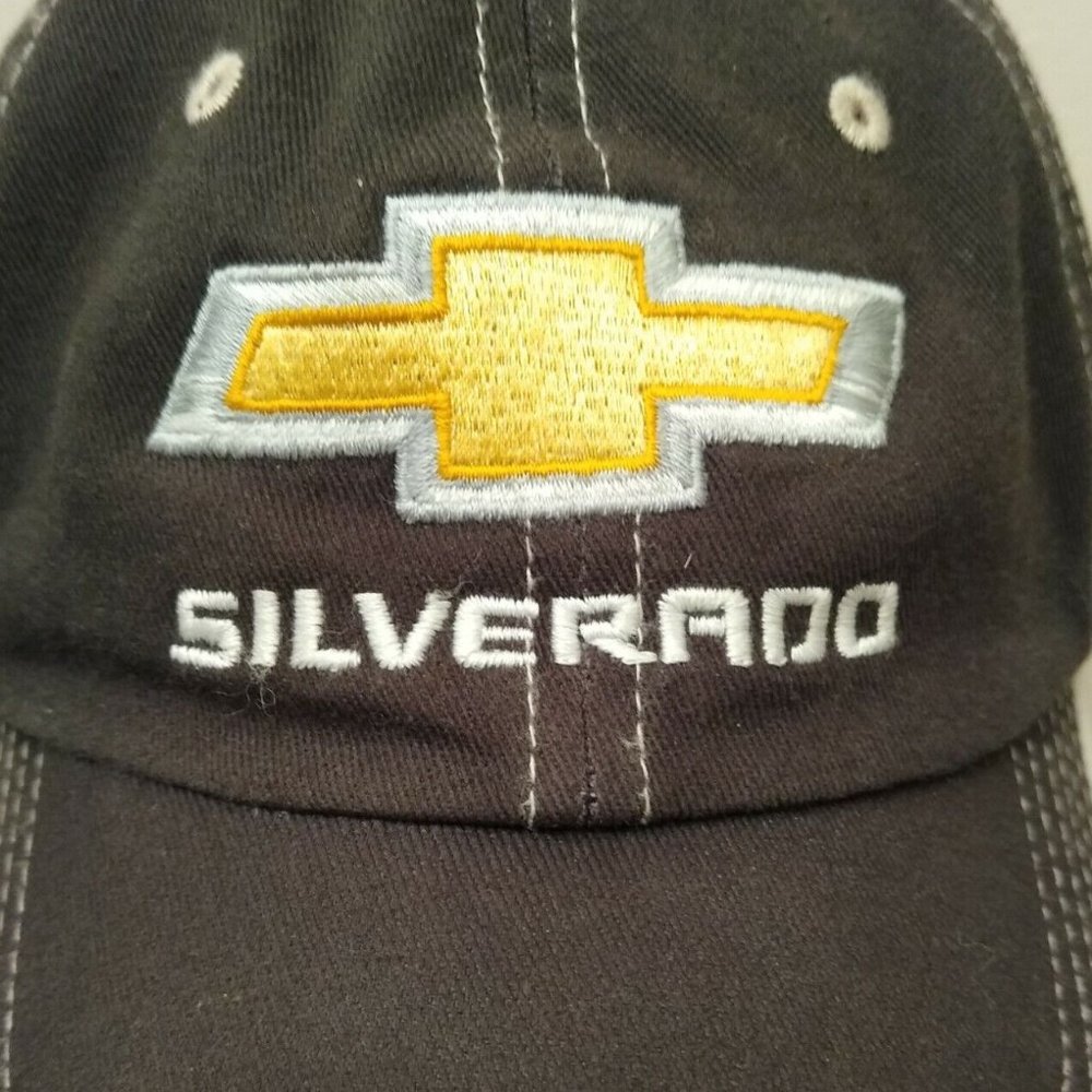 Chevrolet Silverado Chevy Logo Adjustable Trucker Hat… - Gem